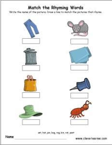 Matching Sounds – CleverLearner Preschool Resources