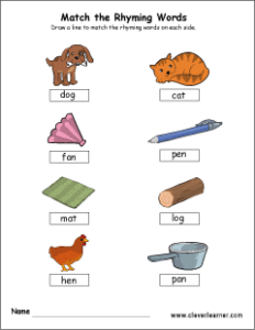Matching Sounds – CleverLearner Preschool Resources
