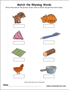 Matching Sounds – CleverLearner Preschool Resources